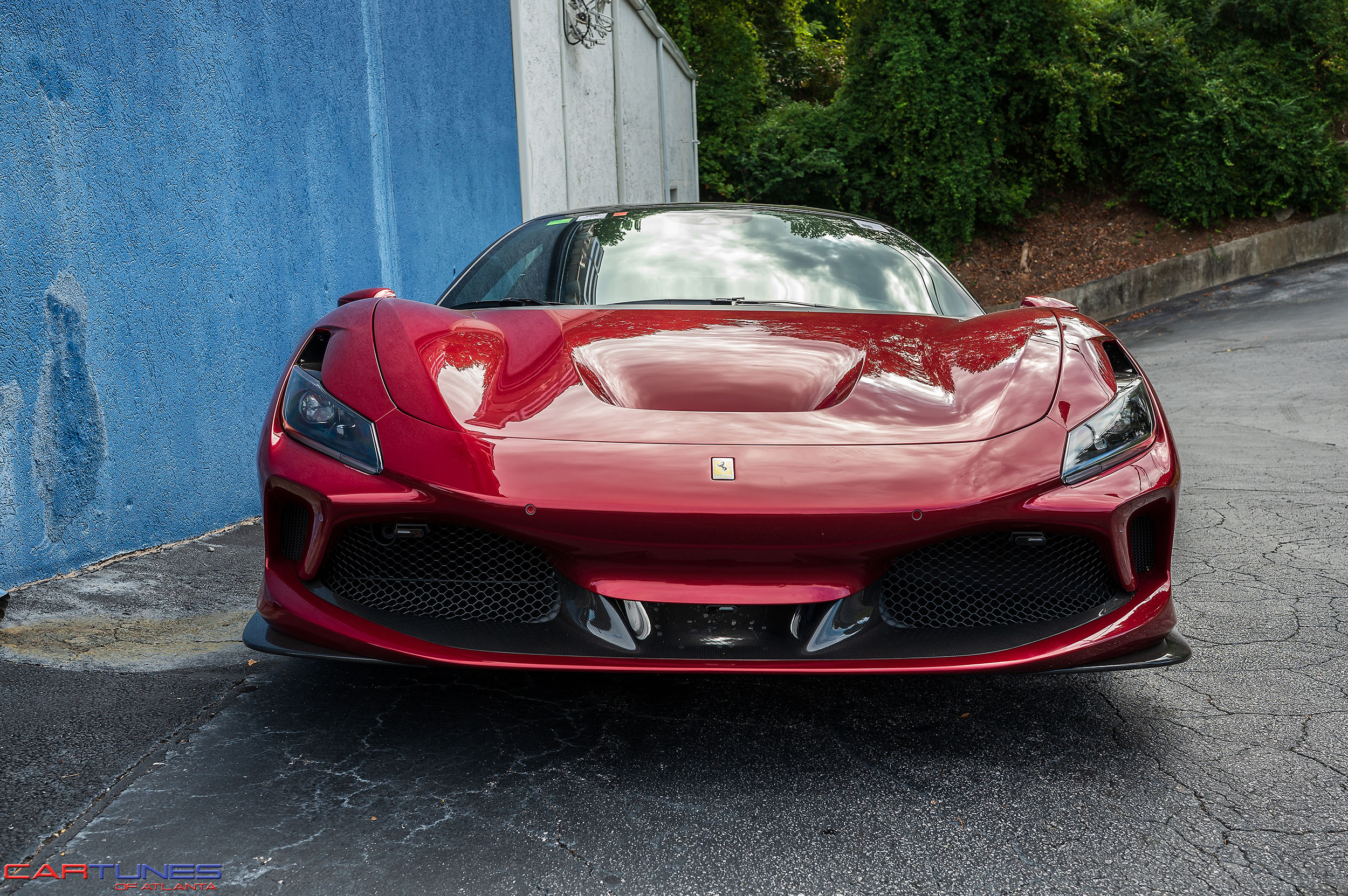 Dueling Ferrari F8's Escort Radar and Laser - Cartunes of Atlanta